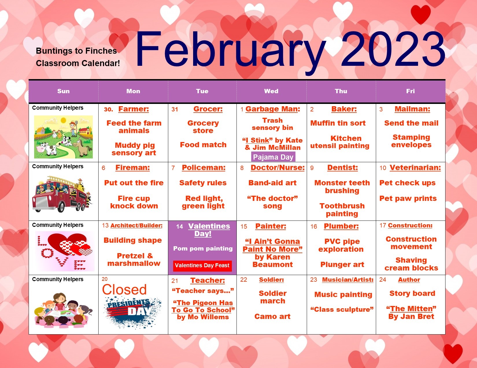 FEBRUARY 2023 – MileStones Early Childhood Learning