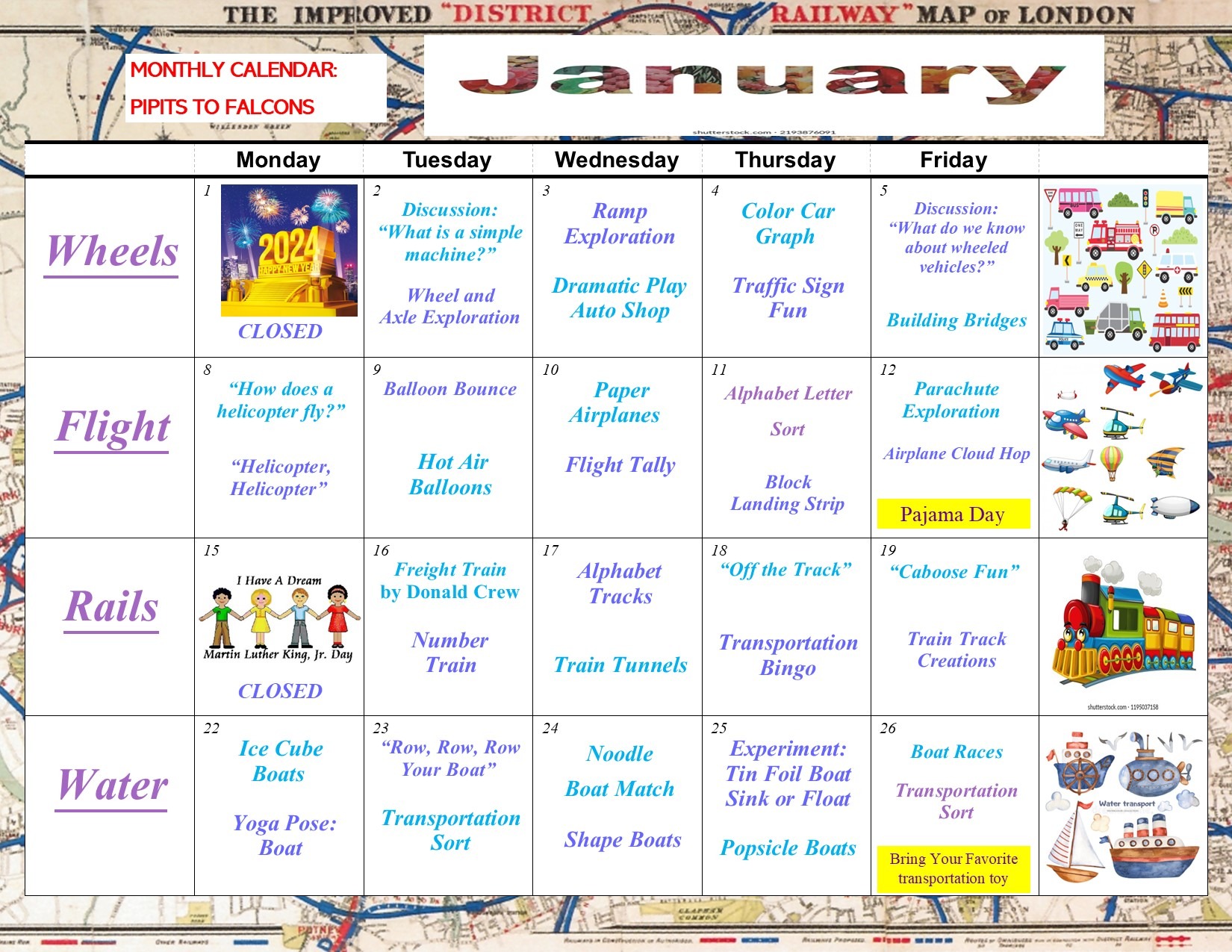 JANUARY 2024 – MileStones Early Childhood Learning