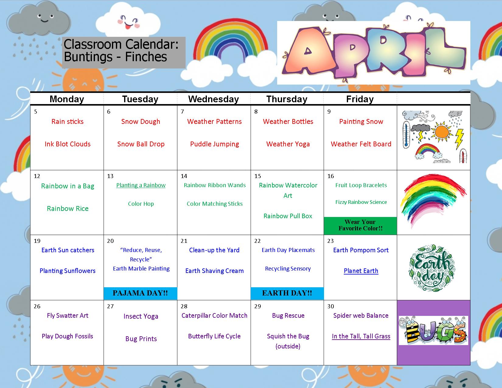 April 2021 – MileStones Early Childhood Learning