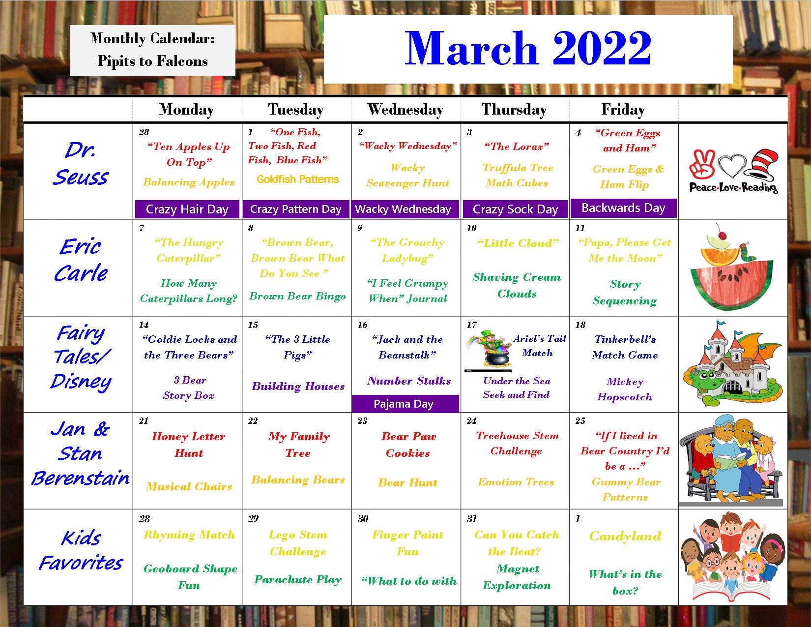March 2022 – MileStones Early Childhood Learning