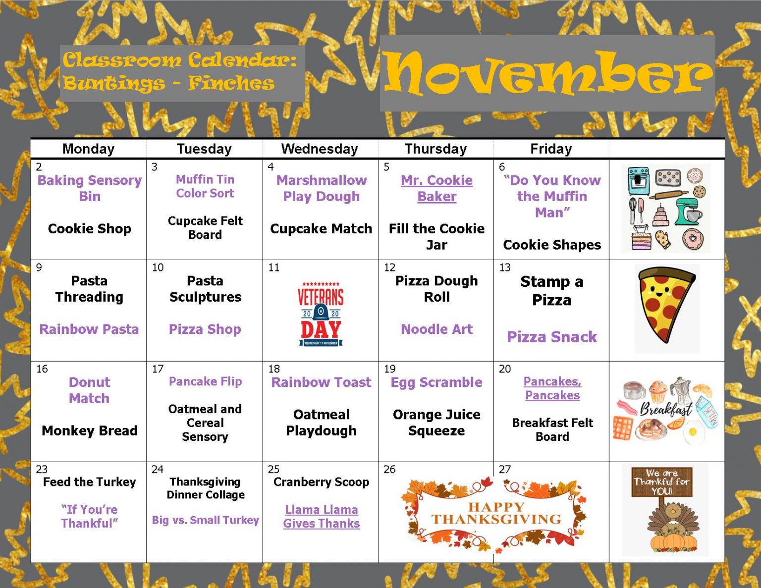 NOVEMBER 2020 – MileStones Early Childhood Learning