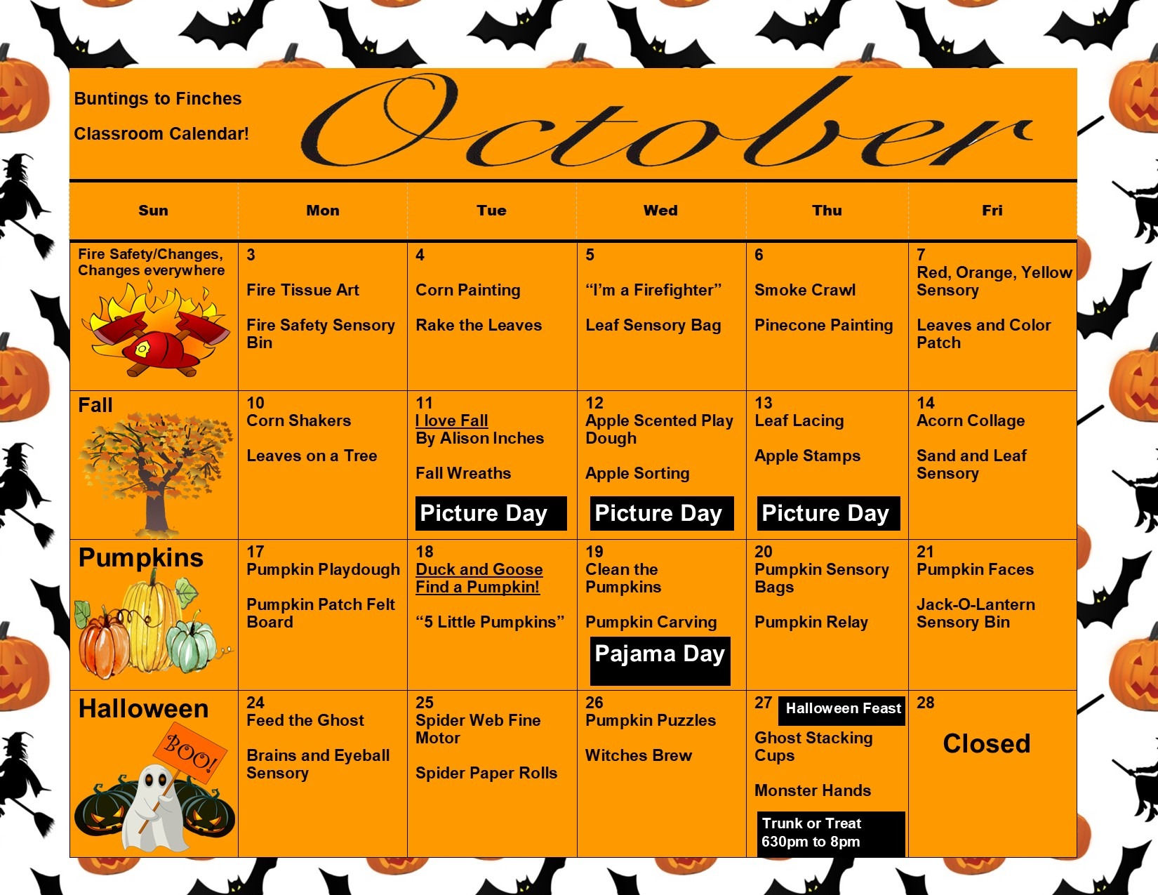 OCTOBER 2022 – MileStones Early Childhood Learning