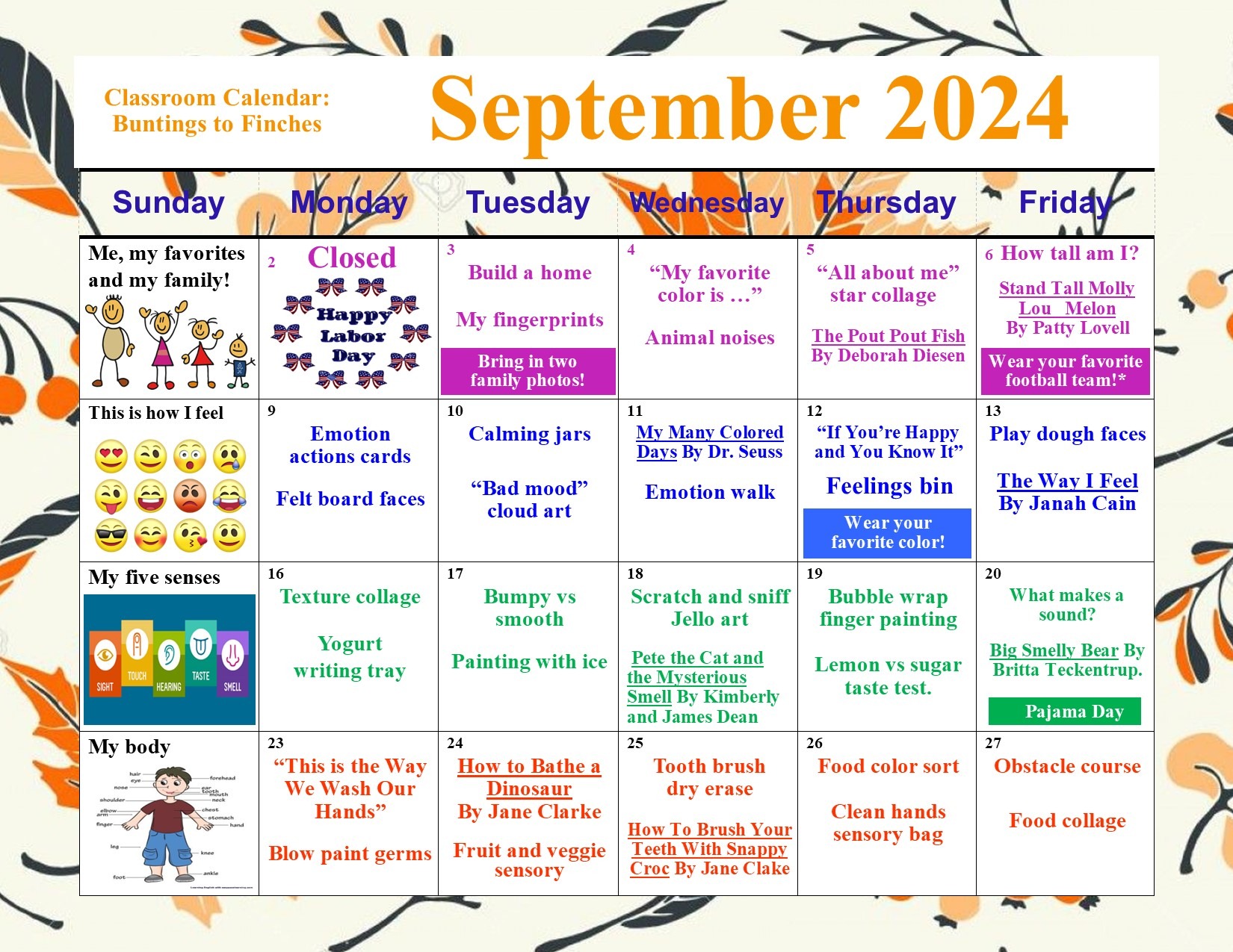 SEPTEMBER 2024 – MileStones Early Childhood Learning